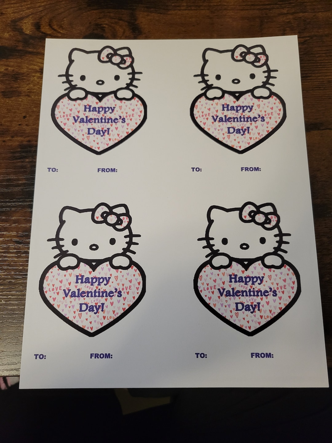 Printable Valentines Day Cards - Etsy