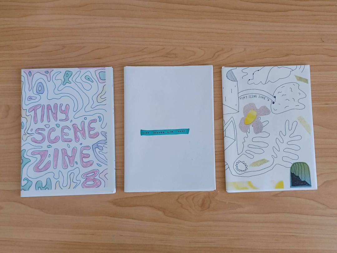 Tiny Scene Zine (zines of Doodles) - by Bingo Print Shop - Etsy
