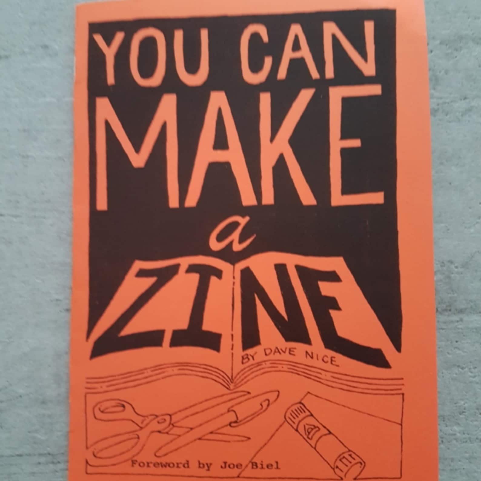 You Can Make a Zine Dave Nice - Etsy