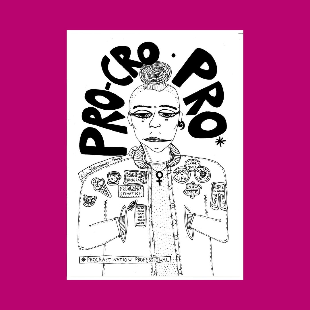 COMIC: Pro-cro Pro - Aila Stefansdotter-franck - Etsy
