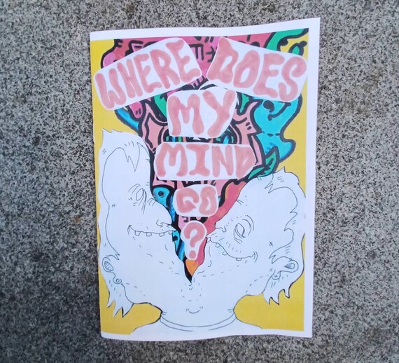 Where Does My Mind Go Zine - Etsy