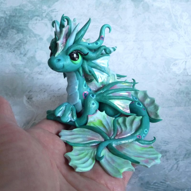 Clay Dragon - Etsy