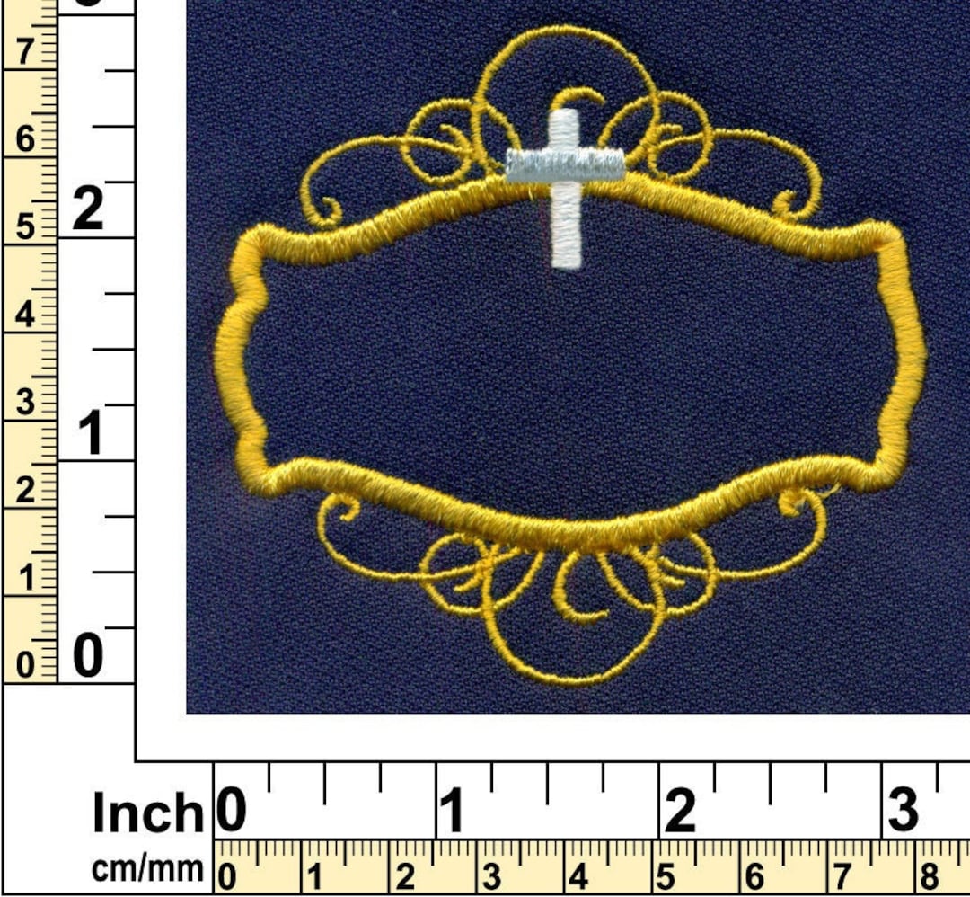 Beautiful Cross With Box Design Embroidery Design Includes 3 Sizes ...