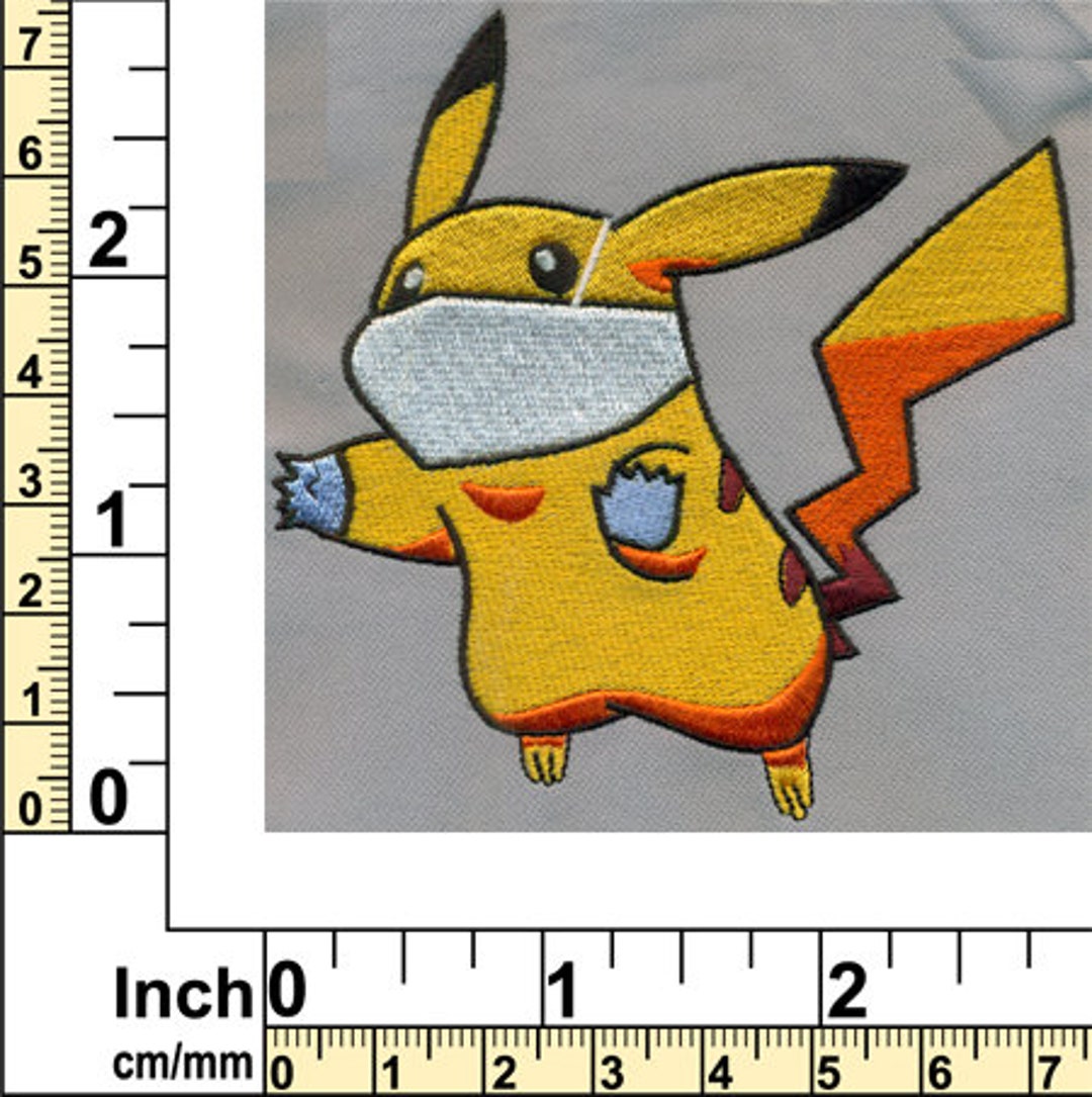 Digital Design, Poke, Embroidery File, Face Mask , 2 Size: 5inch and ...