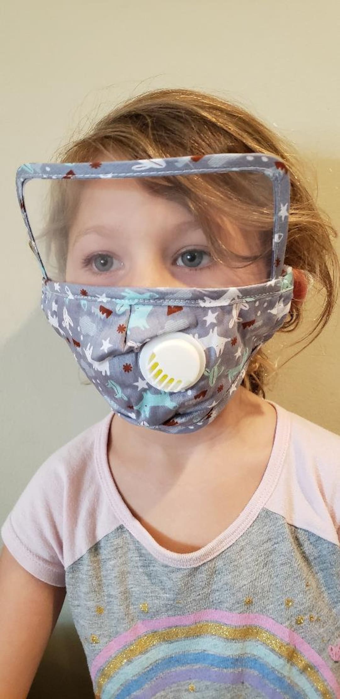 Kids Face Mask With Free Carbon Filter Insert, Stocking Stuffer ...