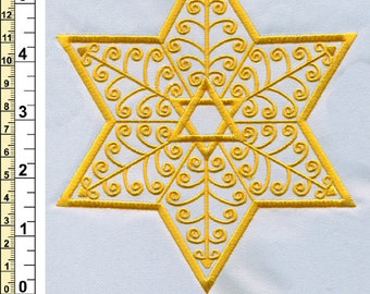 Star of David Machine Embroidery Design 9 Sizes Jewish - Etsy