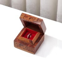 Moroccan Thuya Wood Secret Puzzle Box: Handcrafted Hidden Key - Etsy