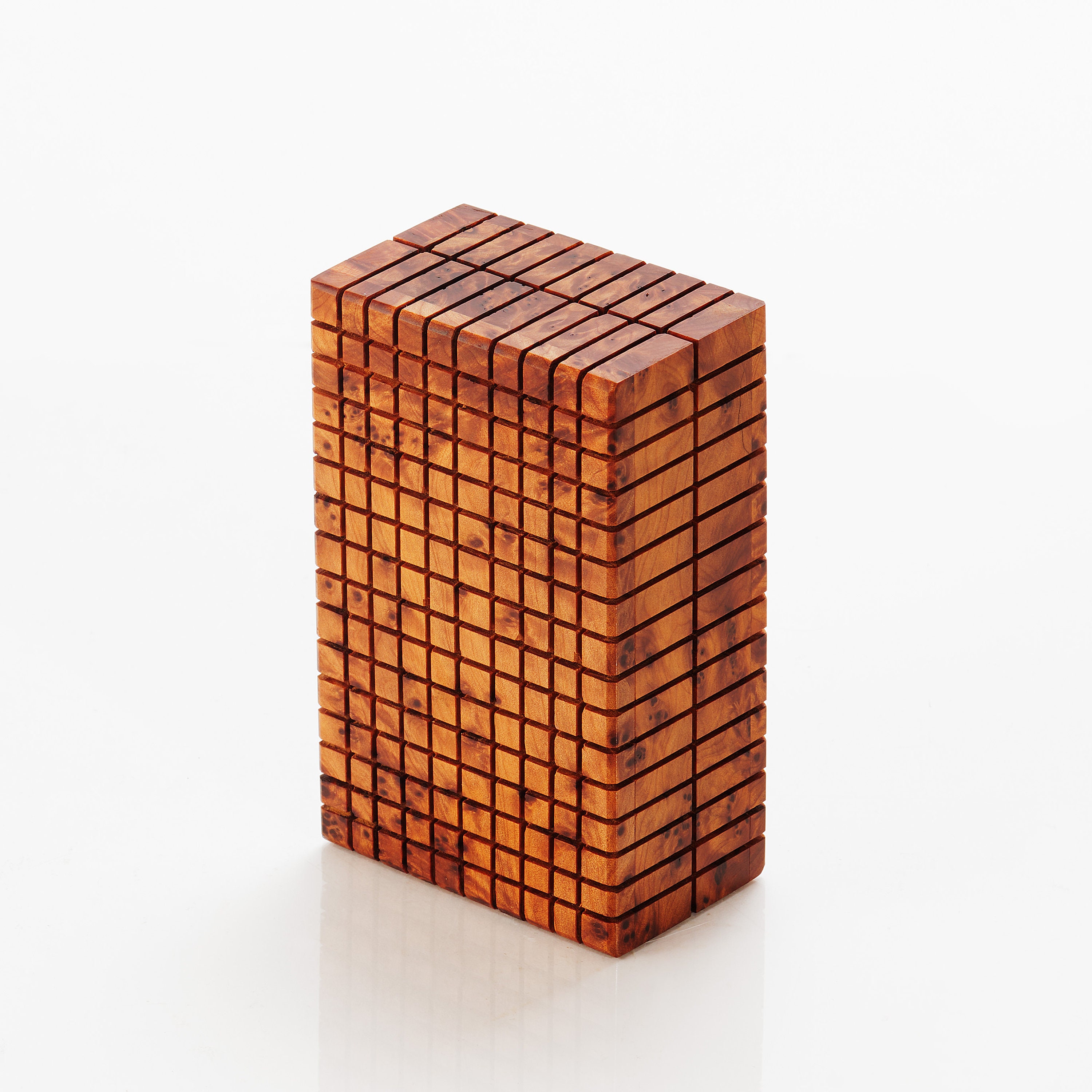 Moroccan Thuya Wood Secret Puzzle Box, Handcrafted Hidden Opening Box ...
