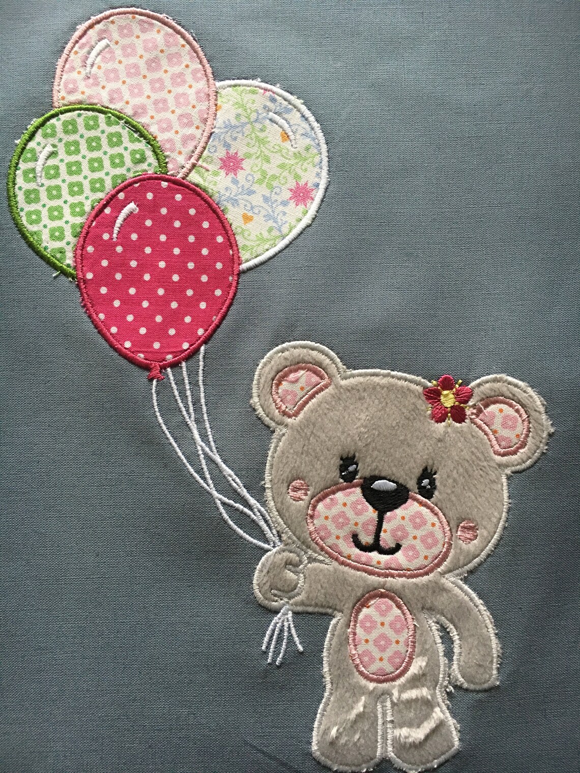 For Partner Look! Teddy Friends Application Embroidery Files Set 7x9.8 ...