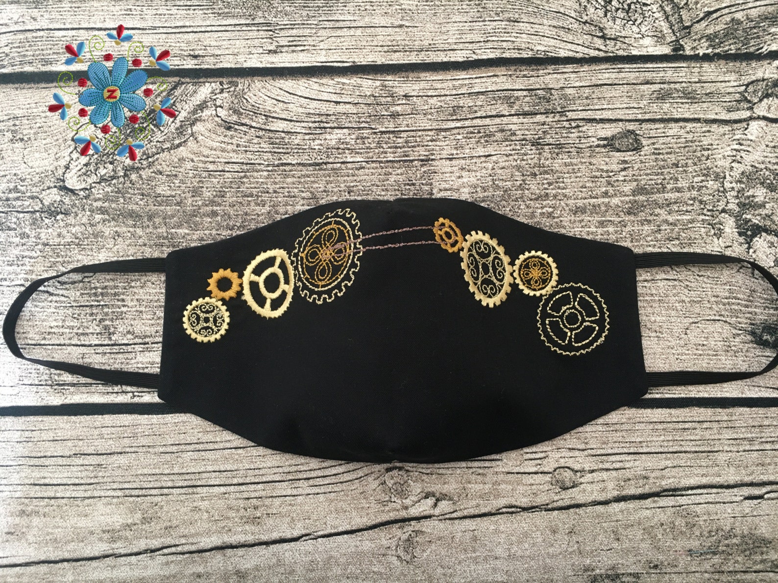 ITH Face Mask / Community Mask / Provisional Mouth Nose Mask Steampunk ...