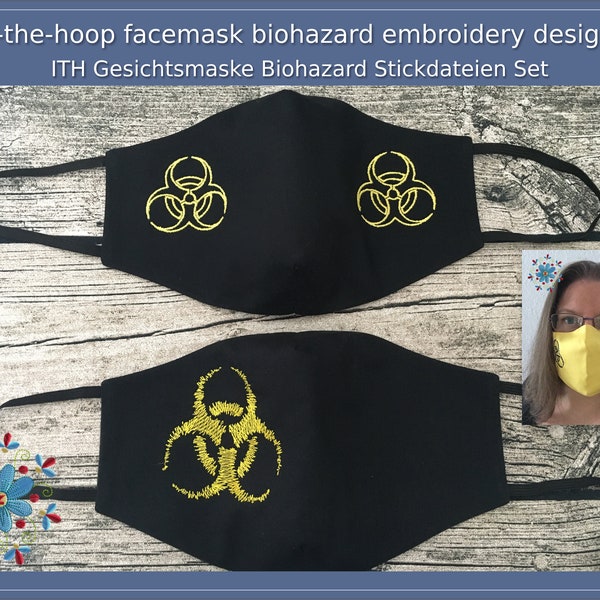 Biohazard Face Mask - Etsy