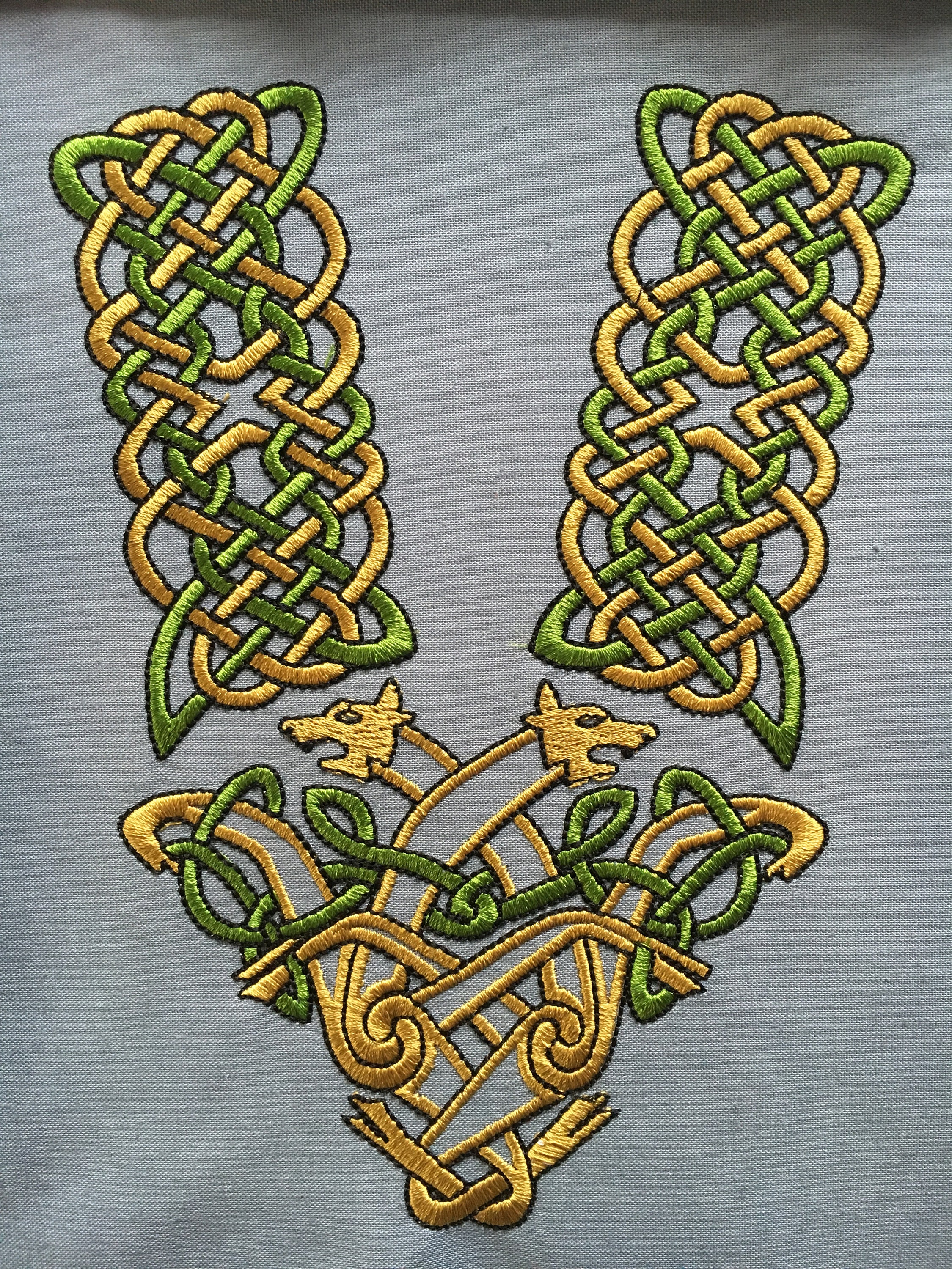 Norse Embroidery Patterns Viking Embroidery – GoddessFeedsTheRavens