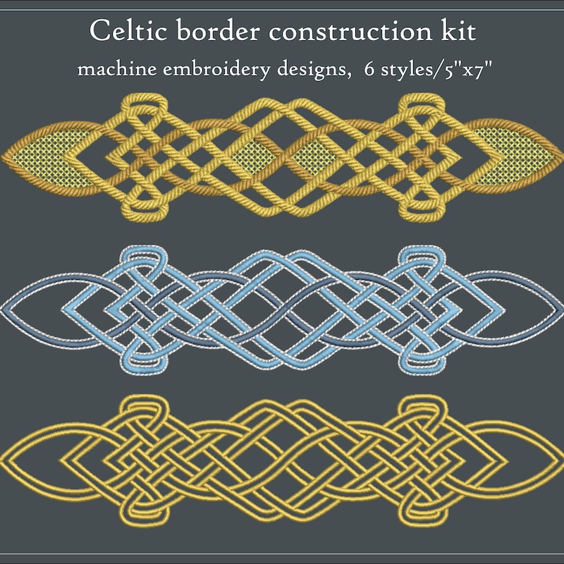 Celtic Hand Embroidery Pattern - Etsy
