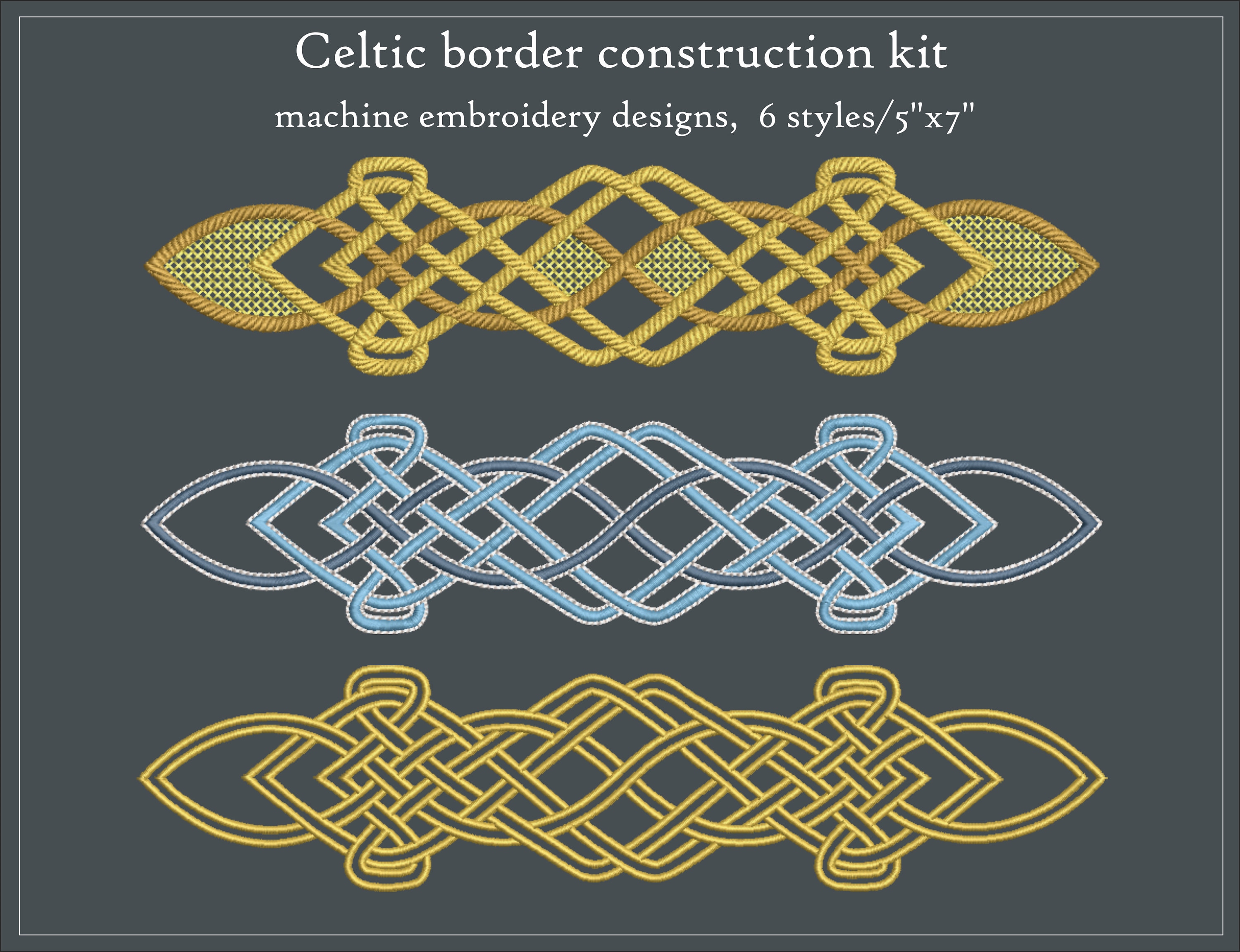 Viking Knotwork Border Creating Celtic Knot Borders Tutorial