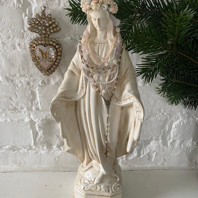 Virgin Mary French - Etsy