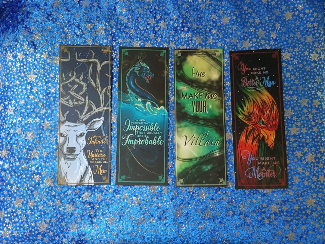 Shadow and Bone Inspired Bookmarks Pick One of Three or All Three - Etsy