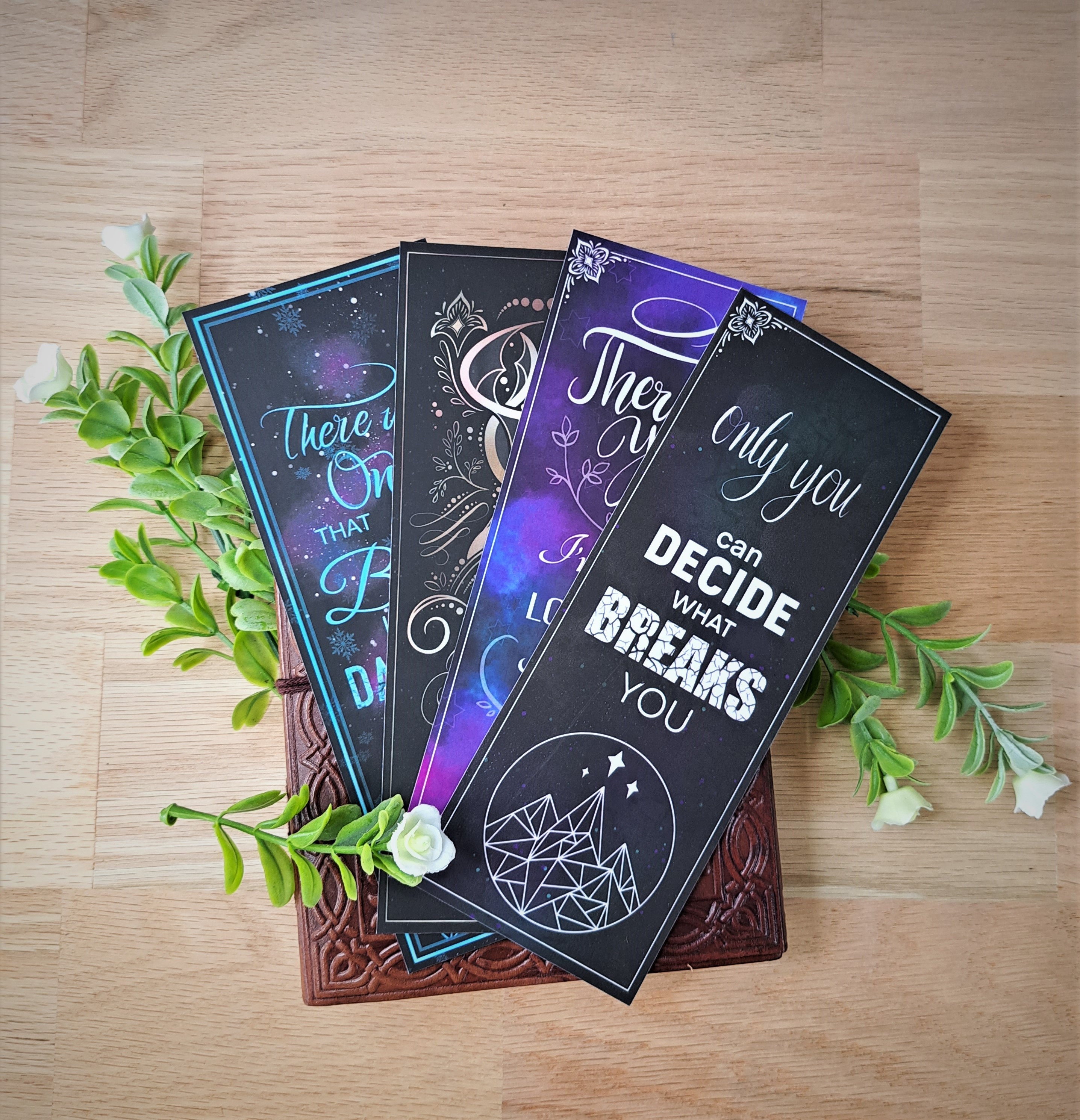 ACOTAR Sjm Inspired Bookmarks With Quotes Feyre and Rhys - Etsy Australia