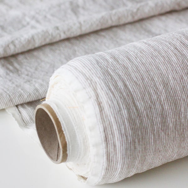 Shop Striped Linen Fabric - Etsy