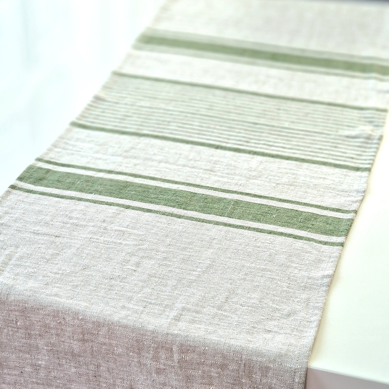 Striped Table Runner - Etsy