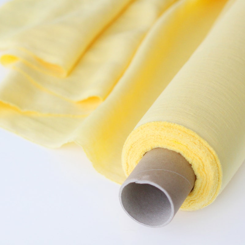 Pastel Yellow Fabric - Etsy
