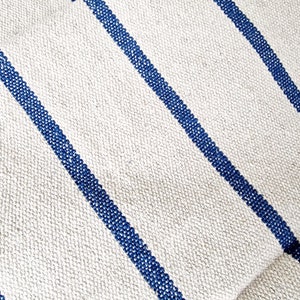 Heavy Weight Grain Sack Cotton Fabric by the Yard 550g/m2 - Stripes ...