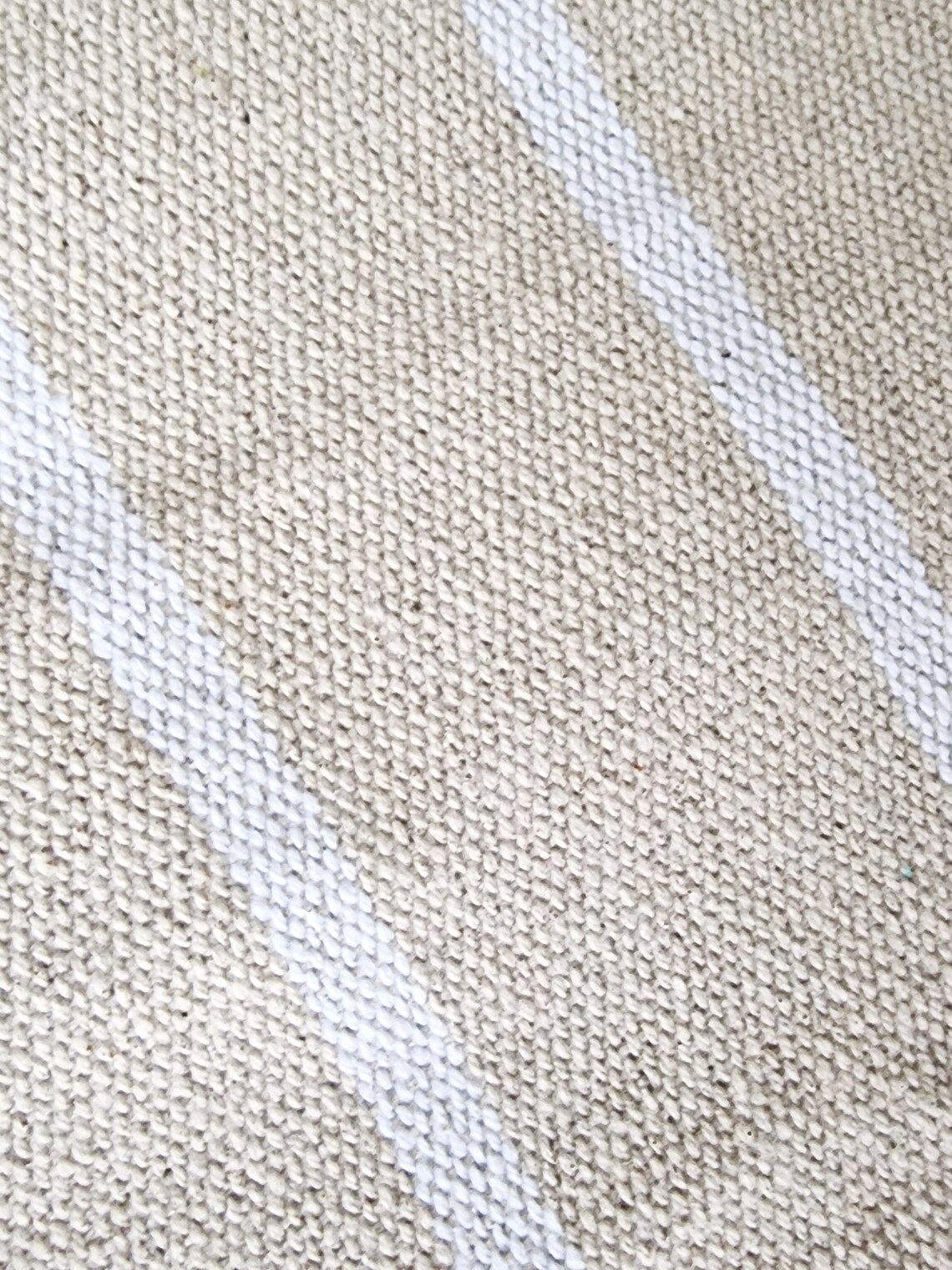 Heavy Weight Grain Sack Cotton Fabric by the Yard 550g/m2 - Stripes ...