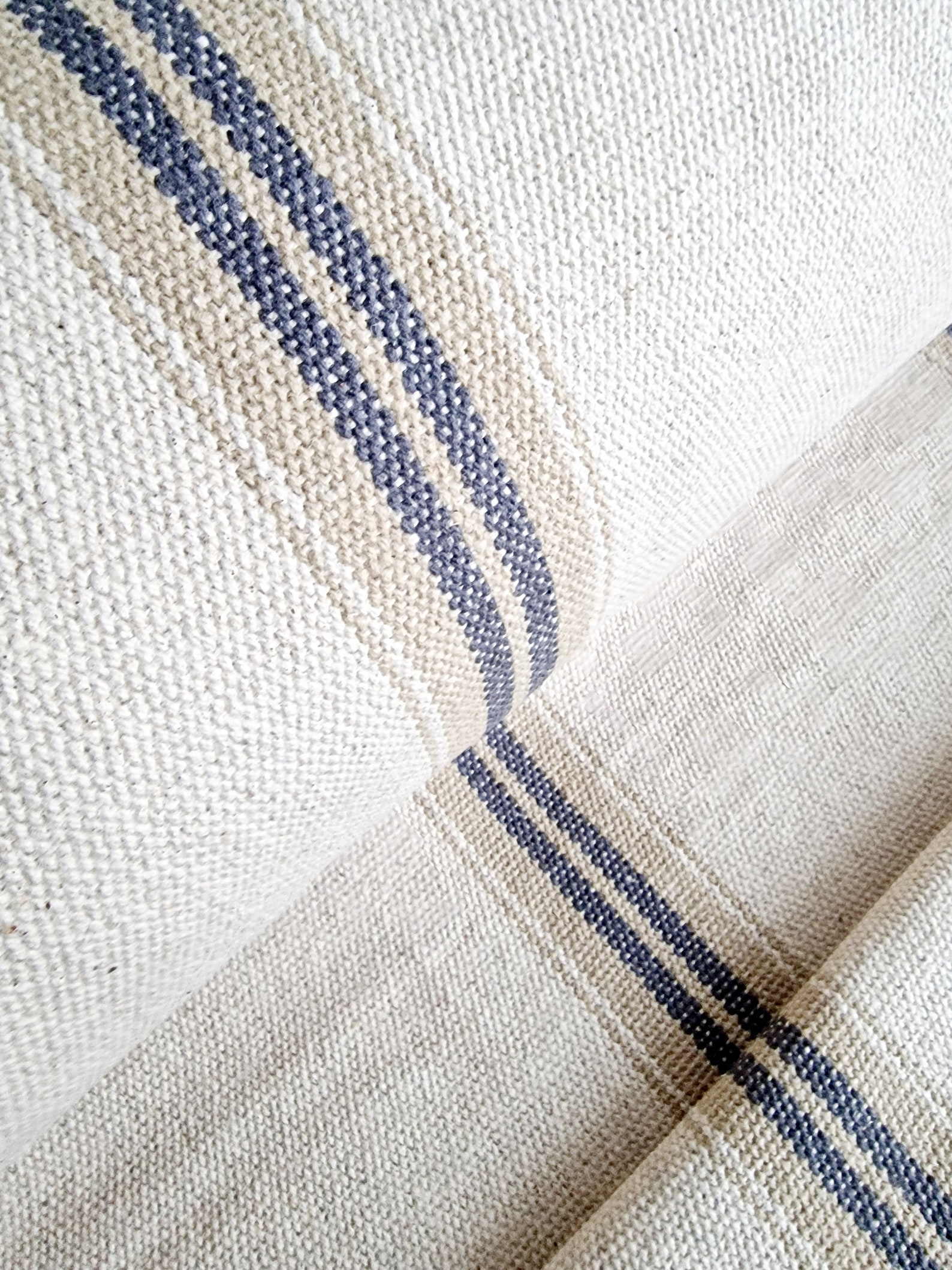 Heavy Weight Grain Sack Cotton Fabric by the Yard 550g/m2 Thick ...