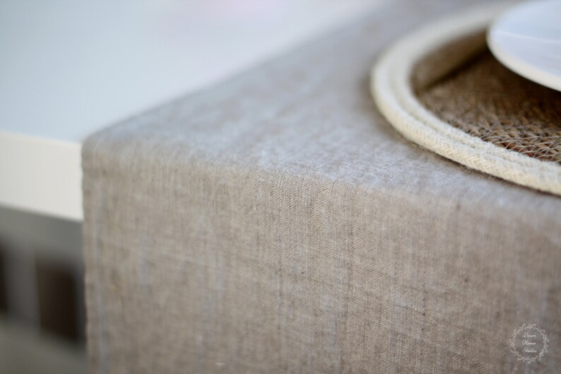 Linen Table Runner for Wedding - Long Farmhouse Table Runner - Etsy
