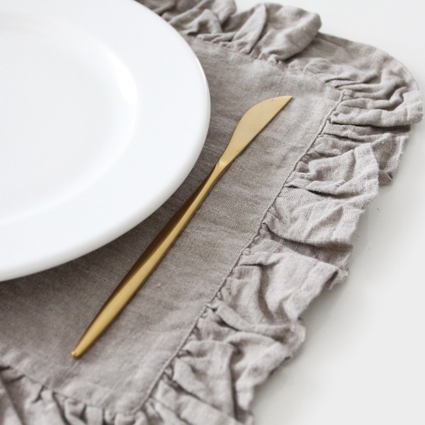 Ruffled Placemats - Etsy