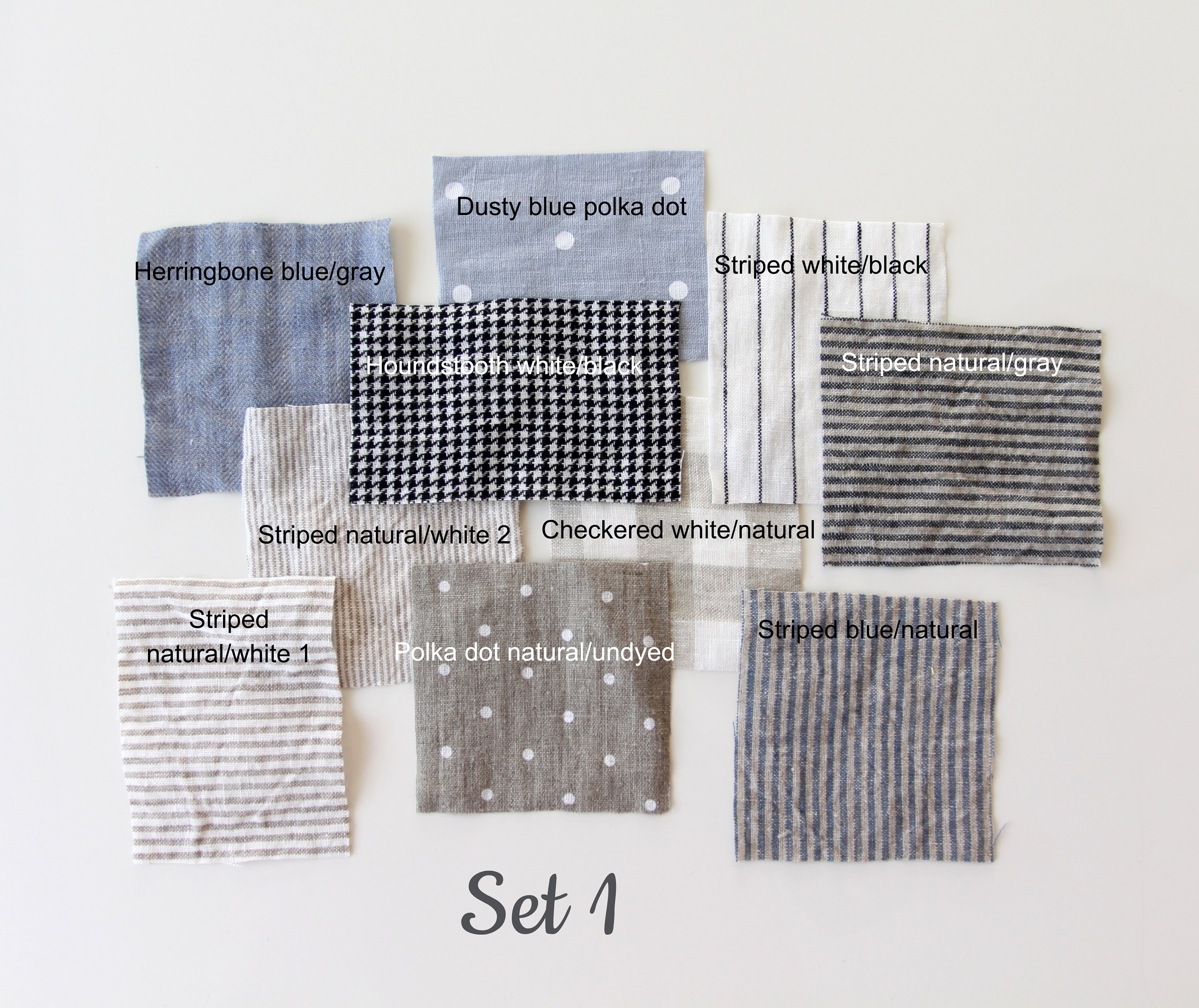 100% Linen Fabric Samples Natural Stonewashed Softened Linen | Etsy