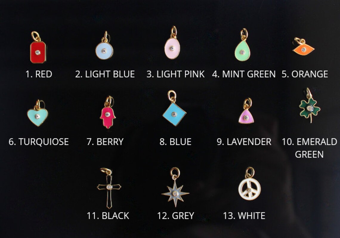 Light Blue Enamel Diamond Studs Gold Enamel Studs Round - Etsy