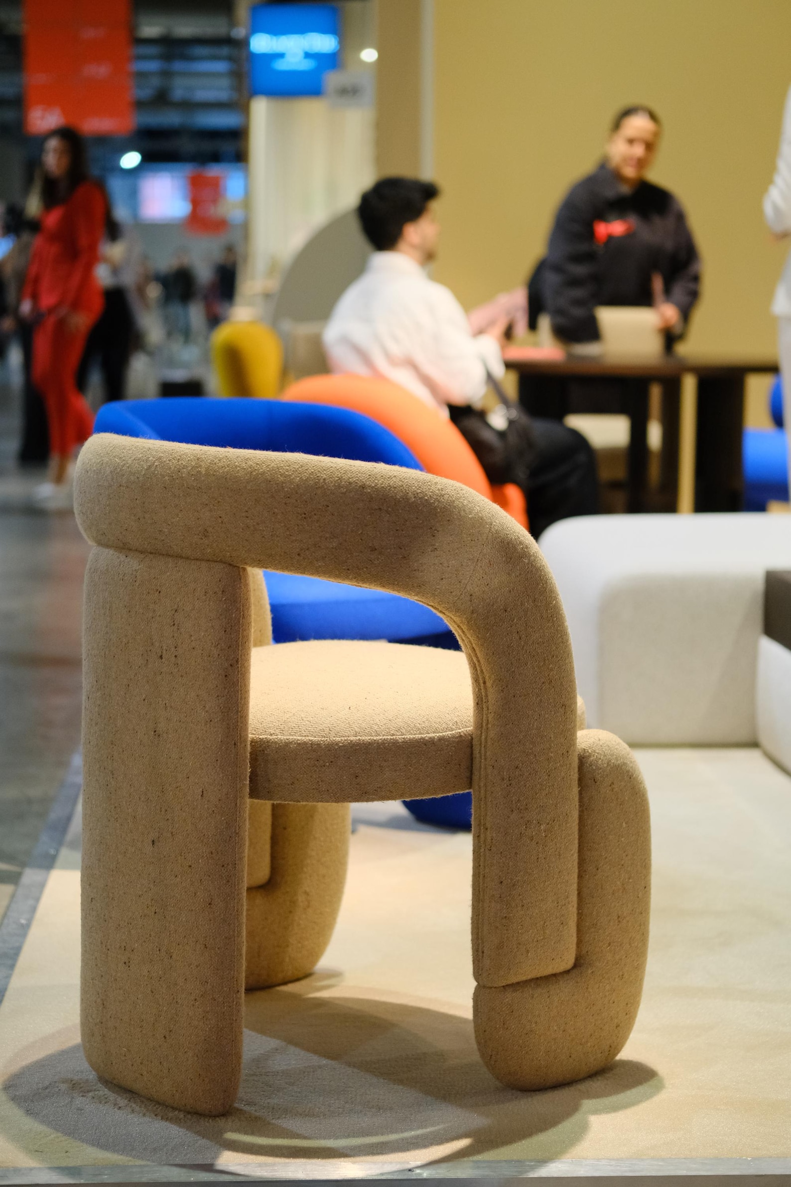 Sculptural Geometric Accent Chair: Modern Art Furniture, Nai - Etsy