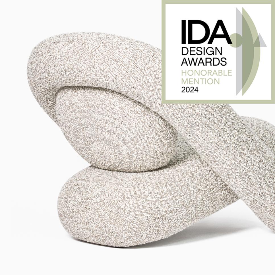 Sculptural Modern Lounge Chair Bun: Upholstered Accent Seating - Etsy