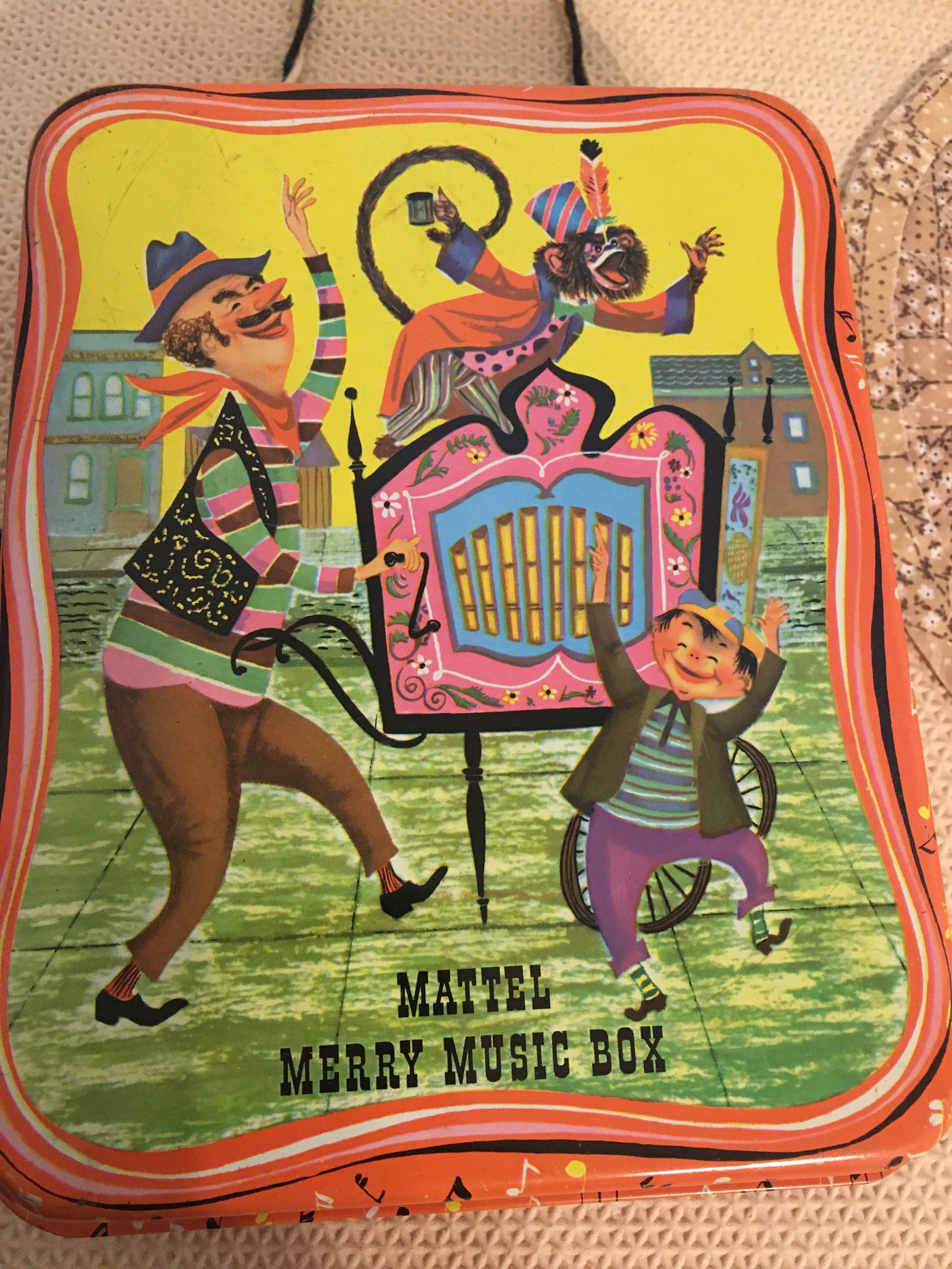 Vintage 1953 Mattel Merry Music Box Works - Etsy