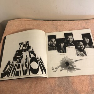 Vintage 1969 the 5th Dimension Souvenir Book 12”x12” - Etsy