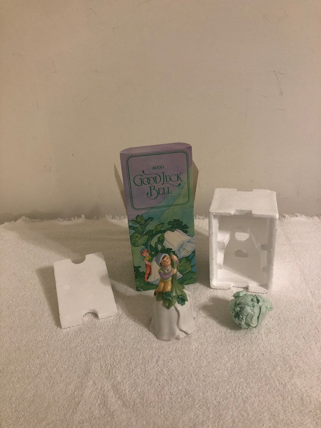 Vintage 1983 Avon Good Luck Bell With Original Box - Etsy