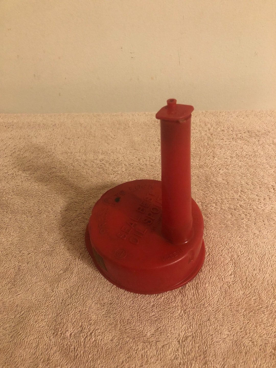 Vintage Seal Best Puncture Oil Spout With Spout Cover - Etsy