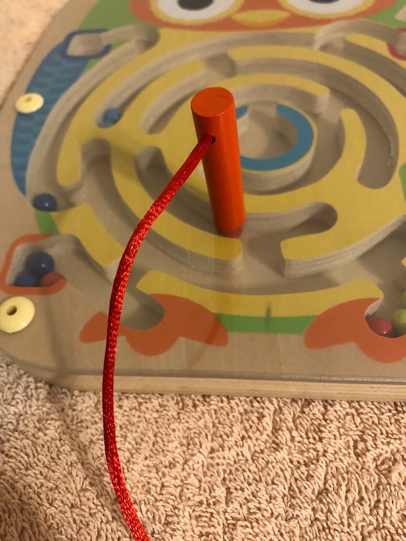 Toys R Us Magnetic Maze Game 8”x8” Wood & Plastic - Etsy