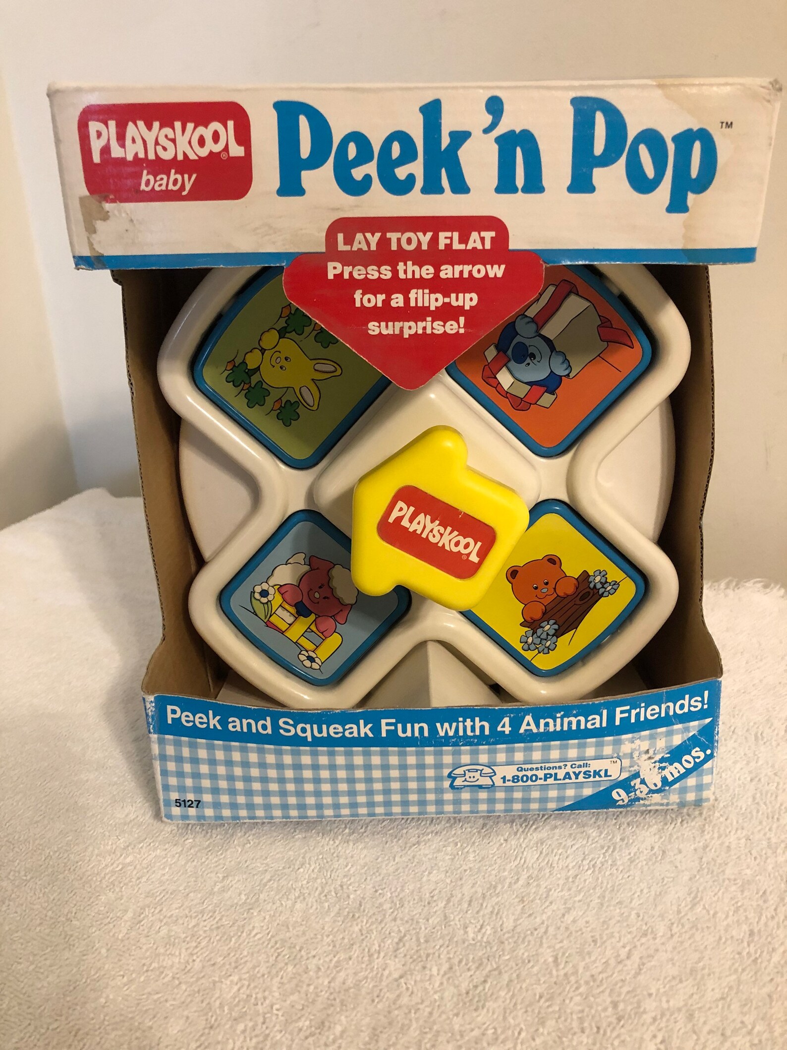 1990 Playskool Baby Peek N Pop #5127 NIB - Etsy
