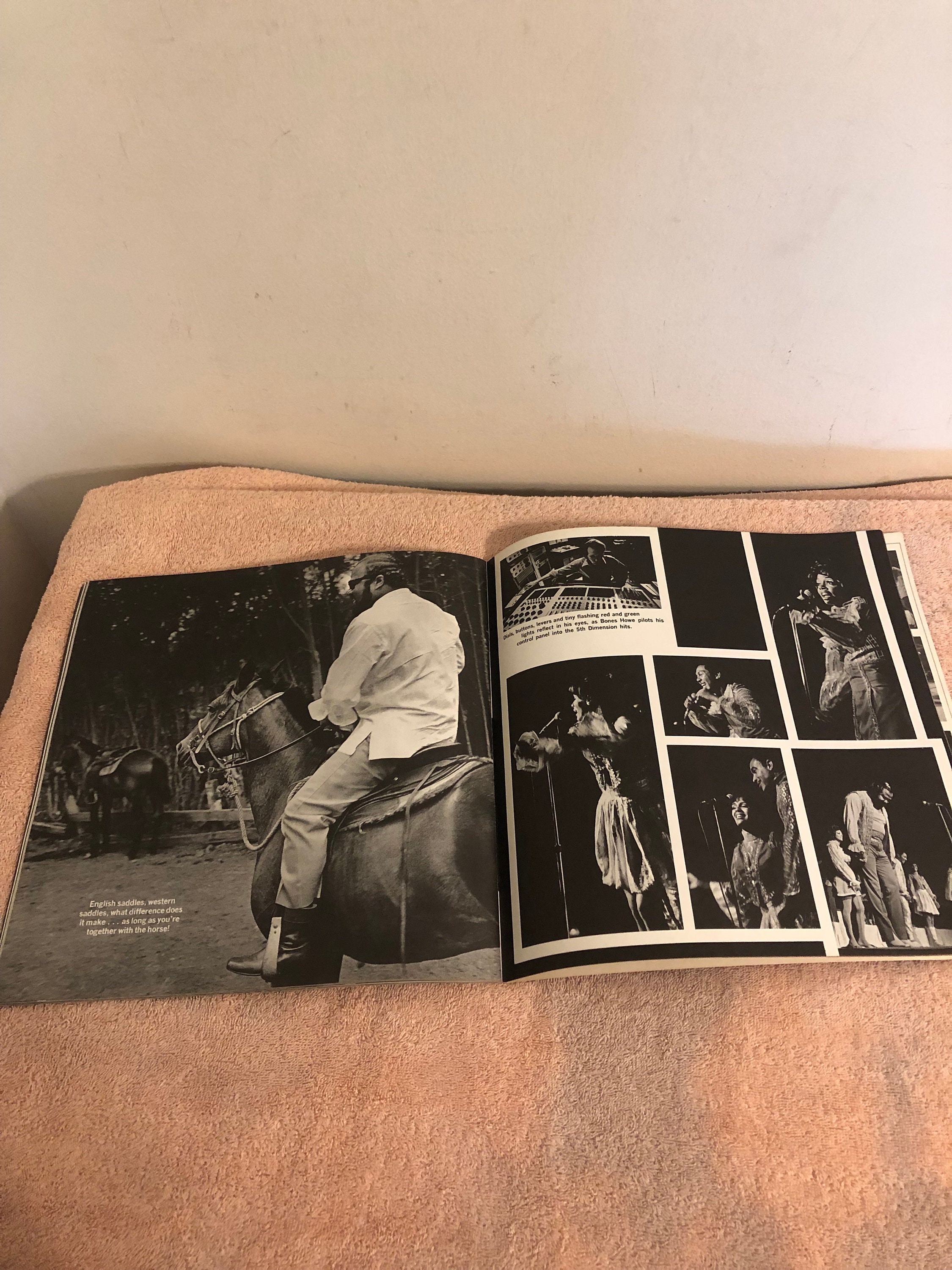Vintage 1969 the 5th Dimension Souvenir Book 12”x12” - Etsy