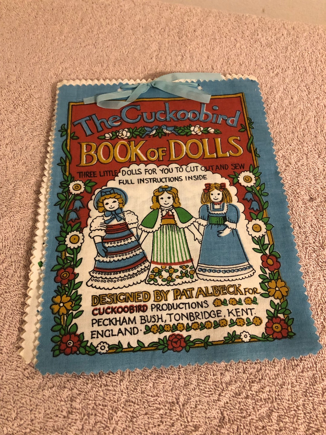 Vintage the Cuckoobird Pat Albeck Book of Dolls Sewing Kit Made in ...