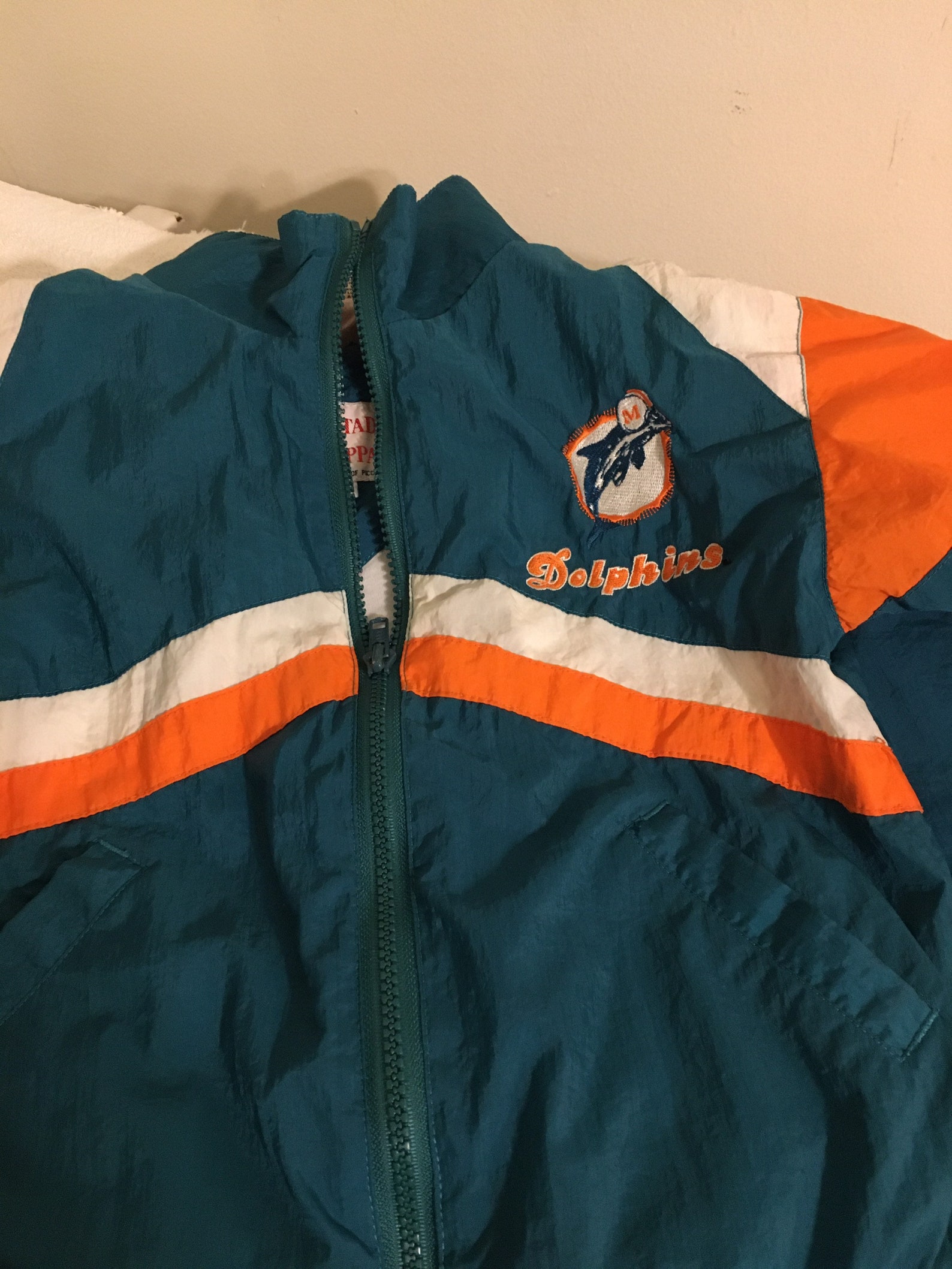 Vintage Kids Stadium Apparel Miami Dolphins Track Suit Size 7 - Etsy