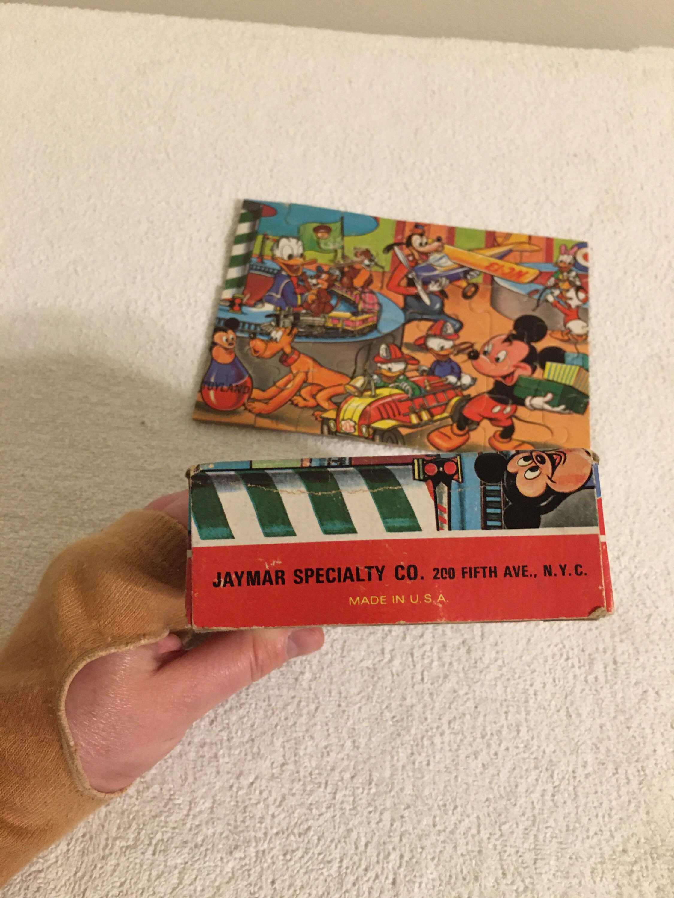 Vintage 1967 Jaymar Puzzle Mickey’s Toyland #8741 Complete - Etsy