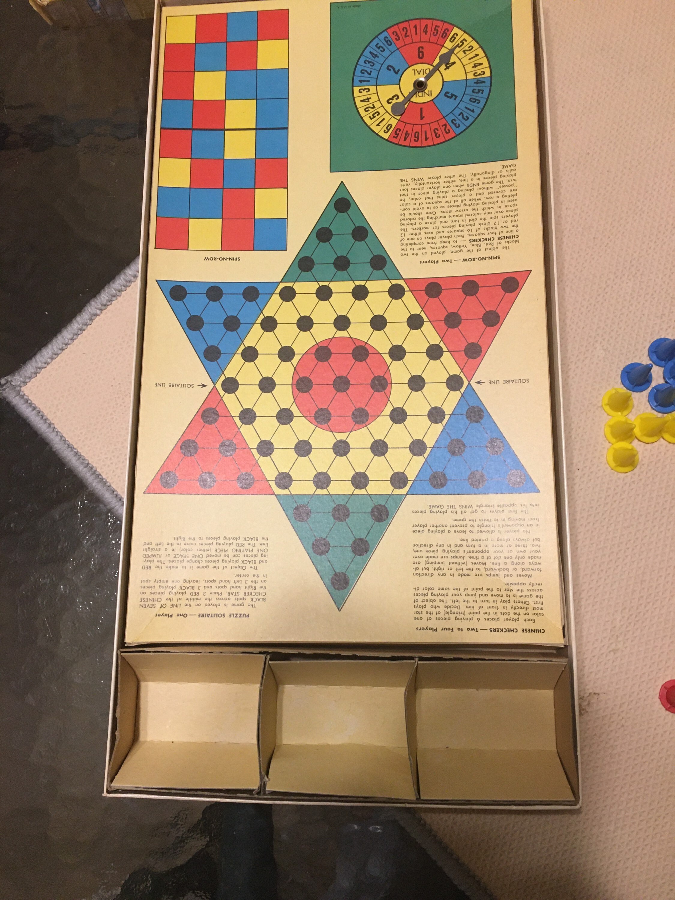 Vintage 1968 MB Combination Games 4805 - Etsy
