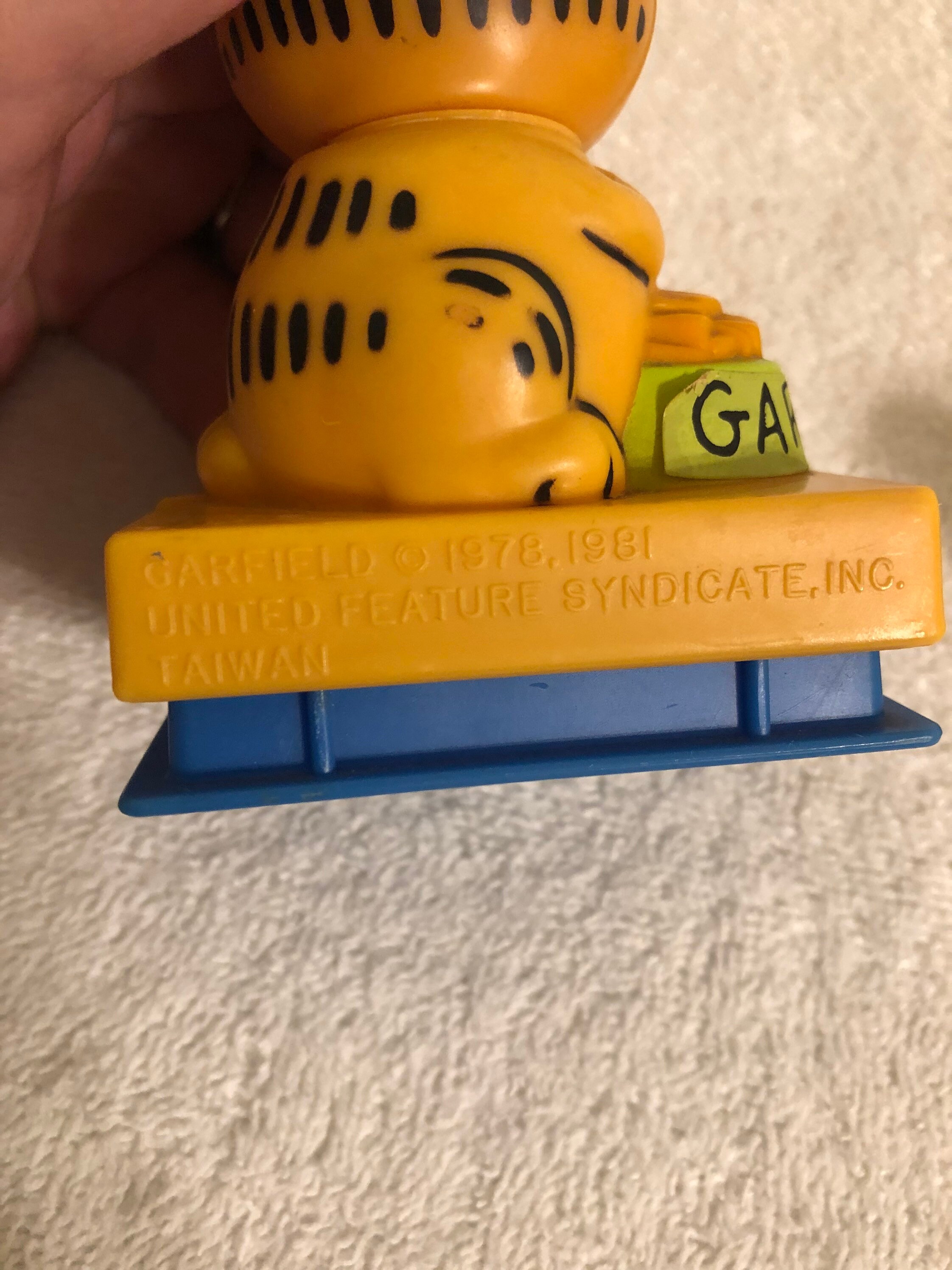 Lot of Vintage Garfield Figures Collectibles & Key Chain - Etsy