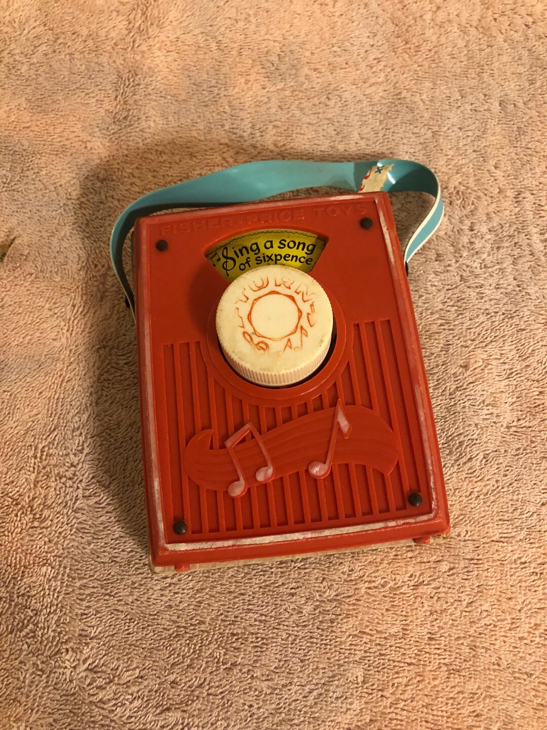 Vintage 1967 Fisher Price Sing a Song of Sixpence Radio #775 Works - Etsy