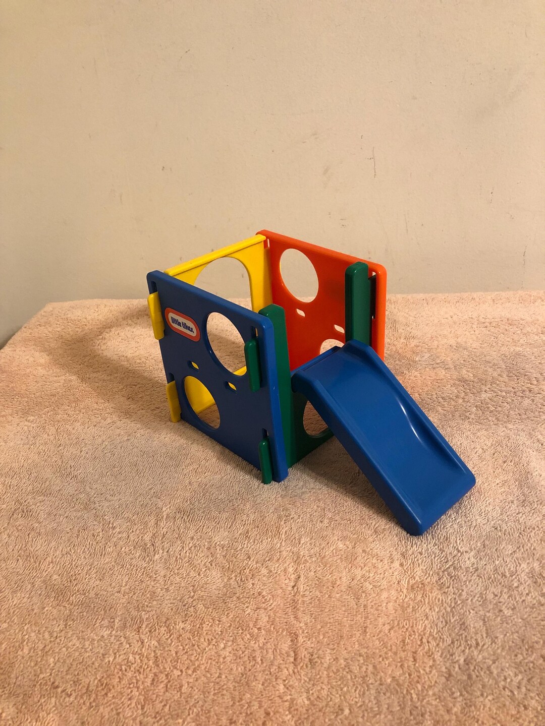 Vintage Little Tikes Dollhouse Size Jungle Jim Playground Cube With ...