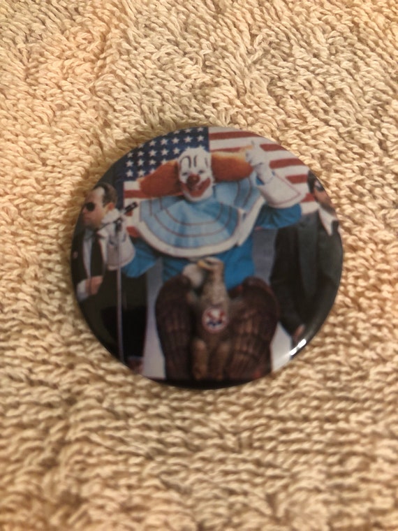 Vintage Bozo the Clown Bozo for President Pinback But… - Gem