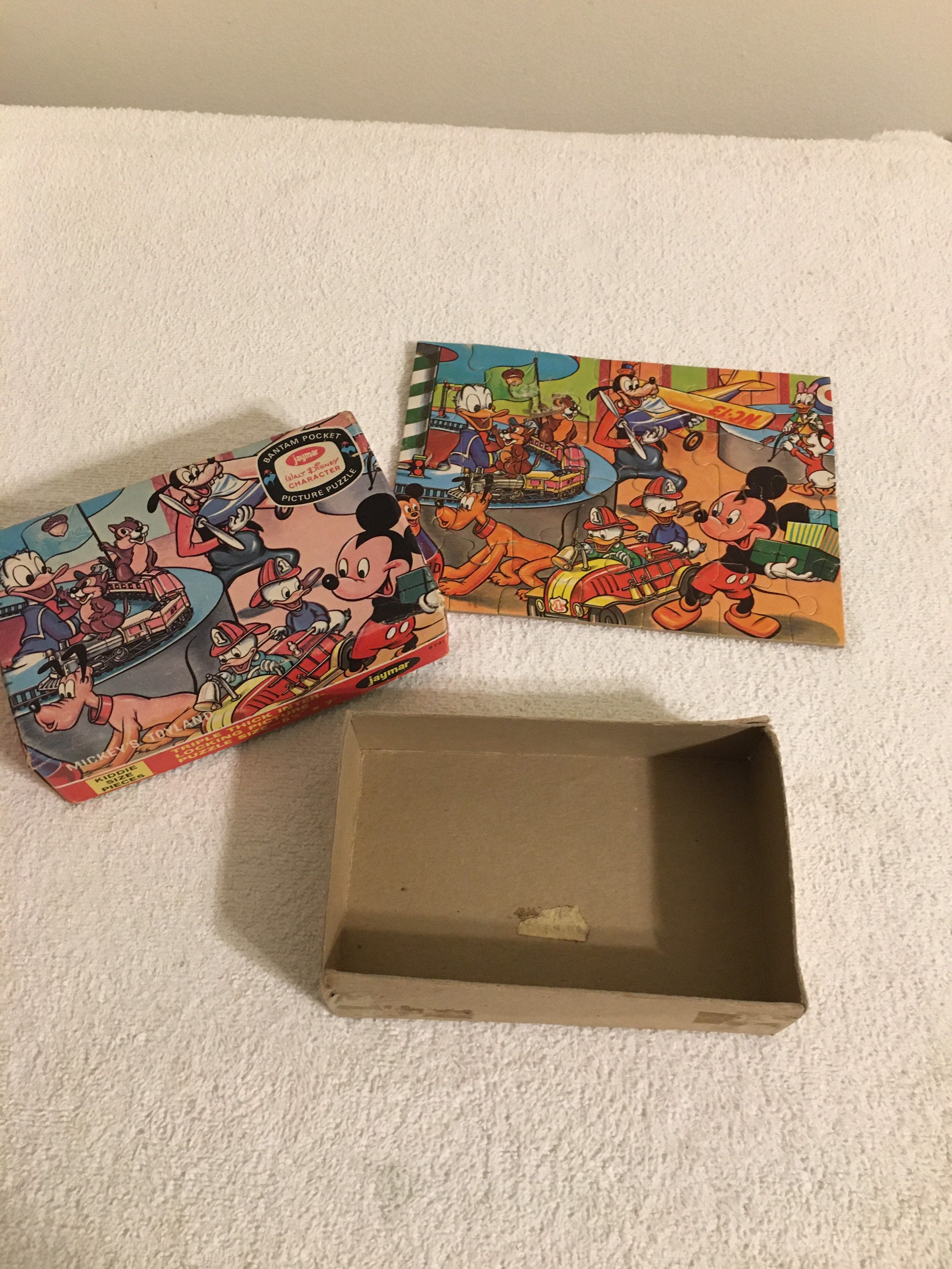 Vintage 1967 Jaymar Puzzle Mickey’s Toyland #8741 Complete - Etsy