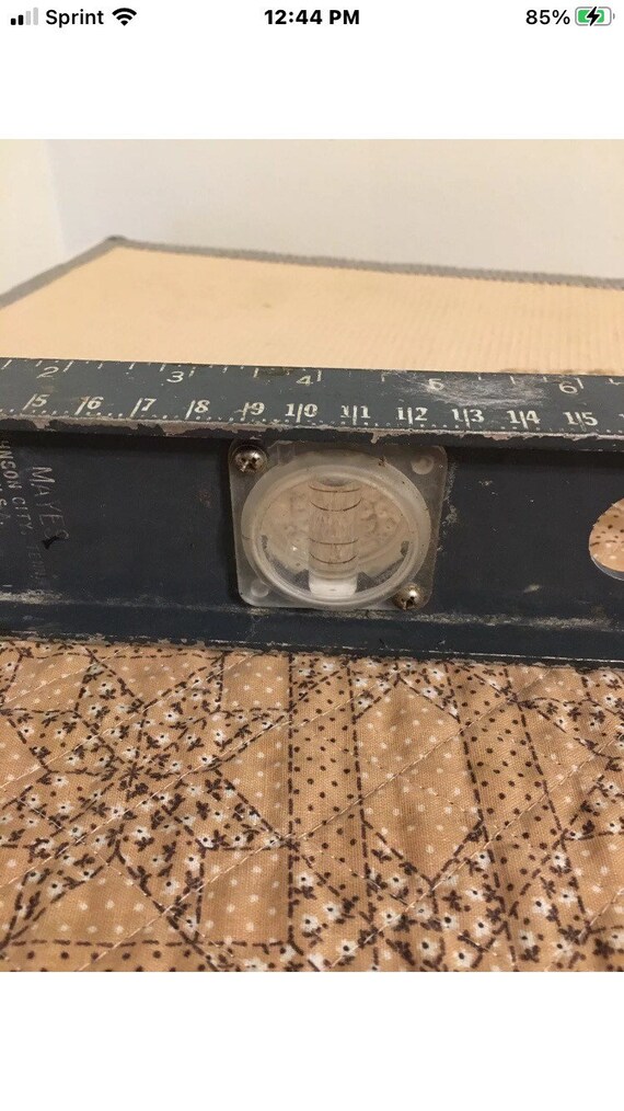 Tools Levels & Measuring Vintage Mayes Uni Vial 24 Inch Level etna.com.pe